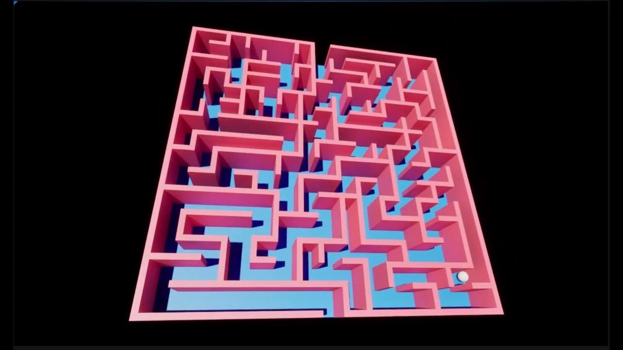 Unreal Engine 5 - Marble Maze Mini-game (Gameplay) - YouTube