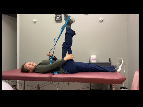 Sciatic Nerve Strap Mobilization - YouTube