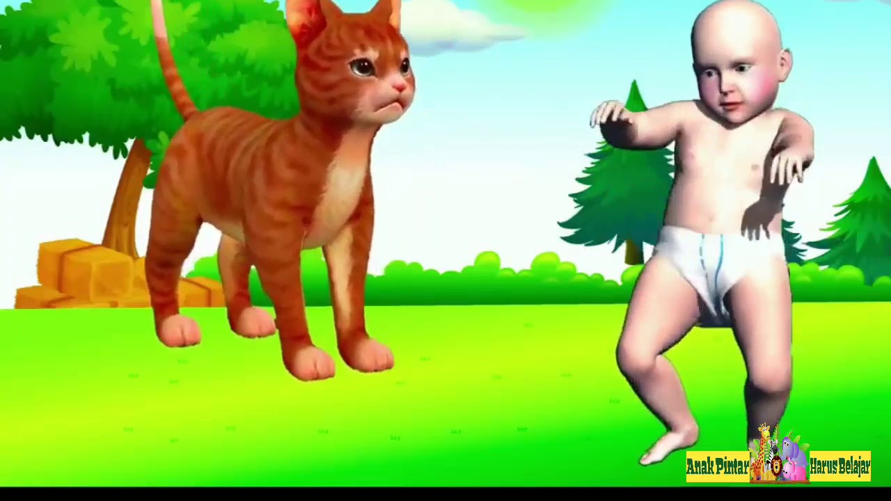 Belajar Suara dan Mengenal Hewan Kambing Sapi Kuda Babi Anoa Gajah ...