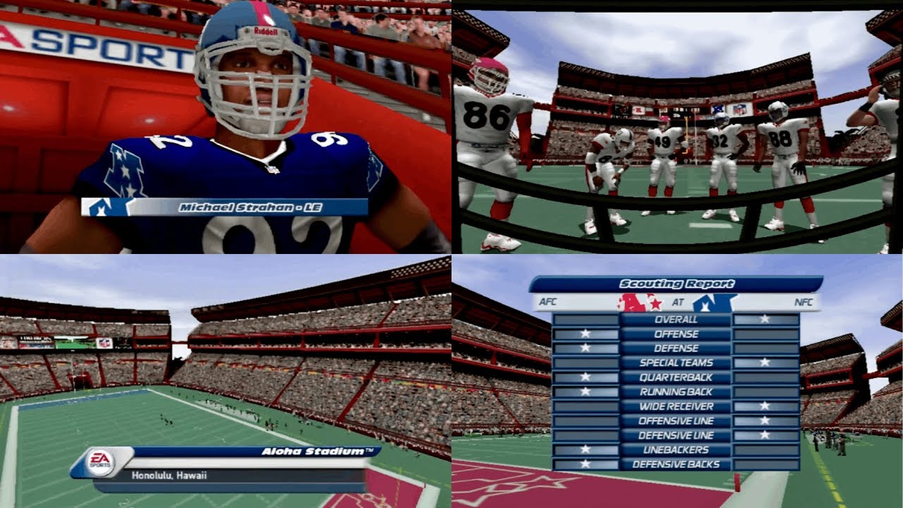 Madden NFL 2002 Pro Bowl Full Game - YouTube