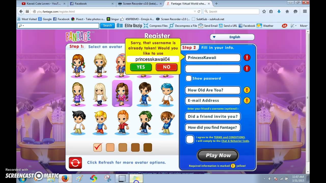 How to register on Fantage.com - YouTube