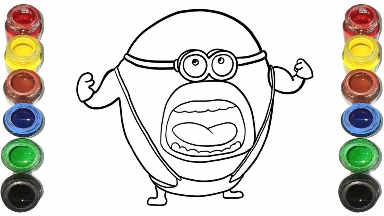 How to Draw Mega Minion Mel | Despicable Me 4 - YouTube