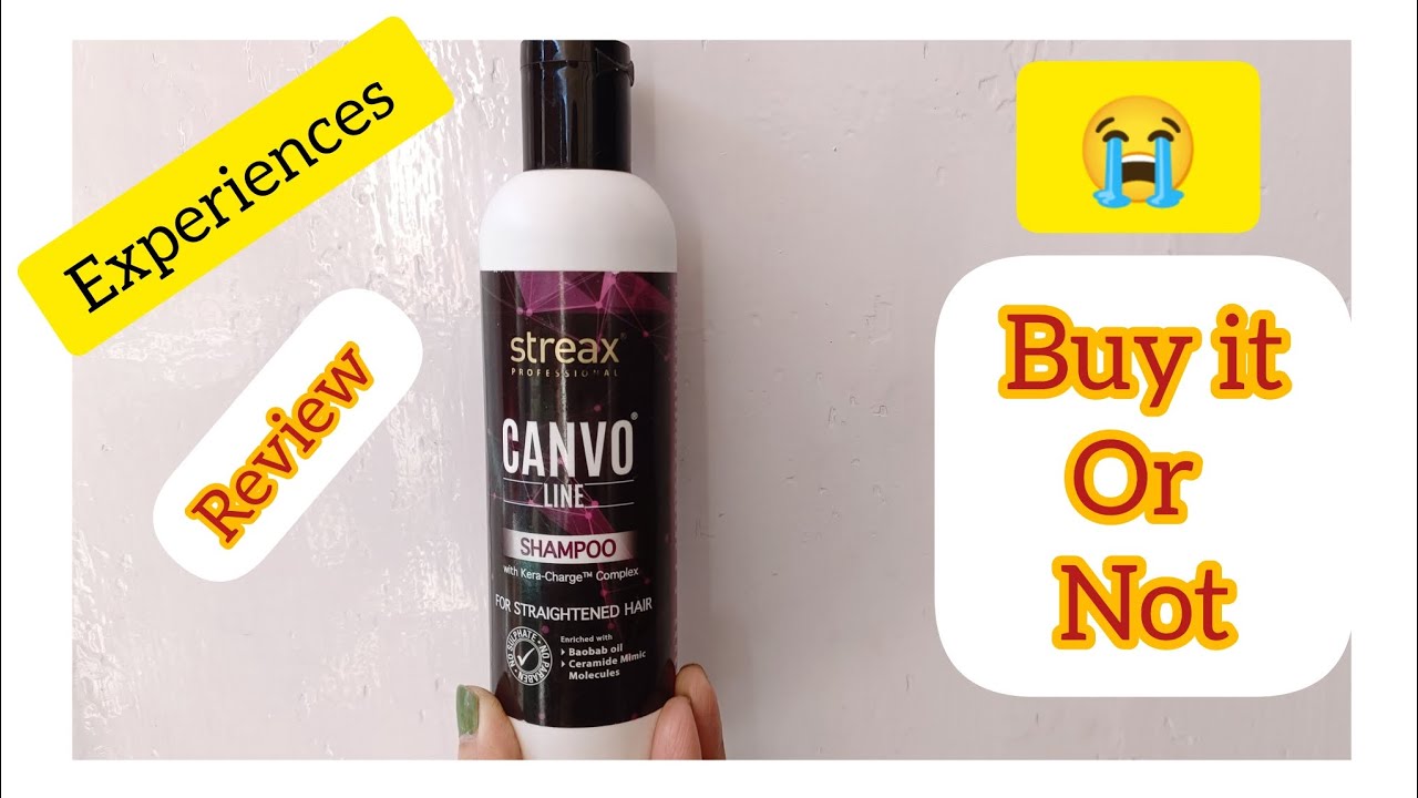 Streax CANVO LINE SHAMPOO HONEST REVIEW 👍🏻//BUY IT OR 🚫 NOT - YouTube