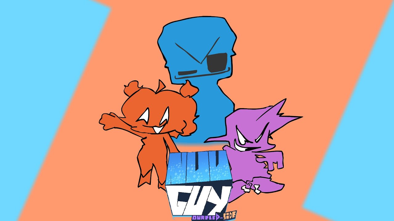 friday Night Funkin' -Ourple Guy D-Sides Vs Nuu guy (FNF MODS) - YouTube