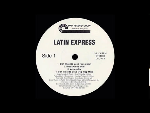 Latin Express - Can This Be Love | Latin Freestyle
