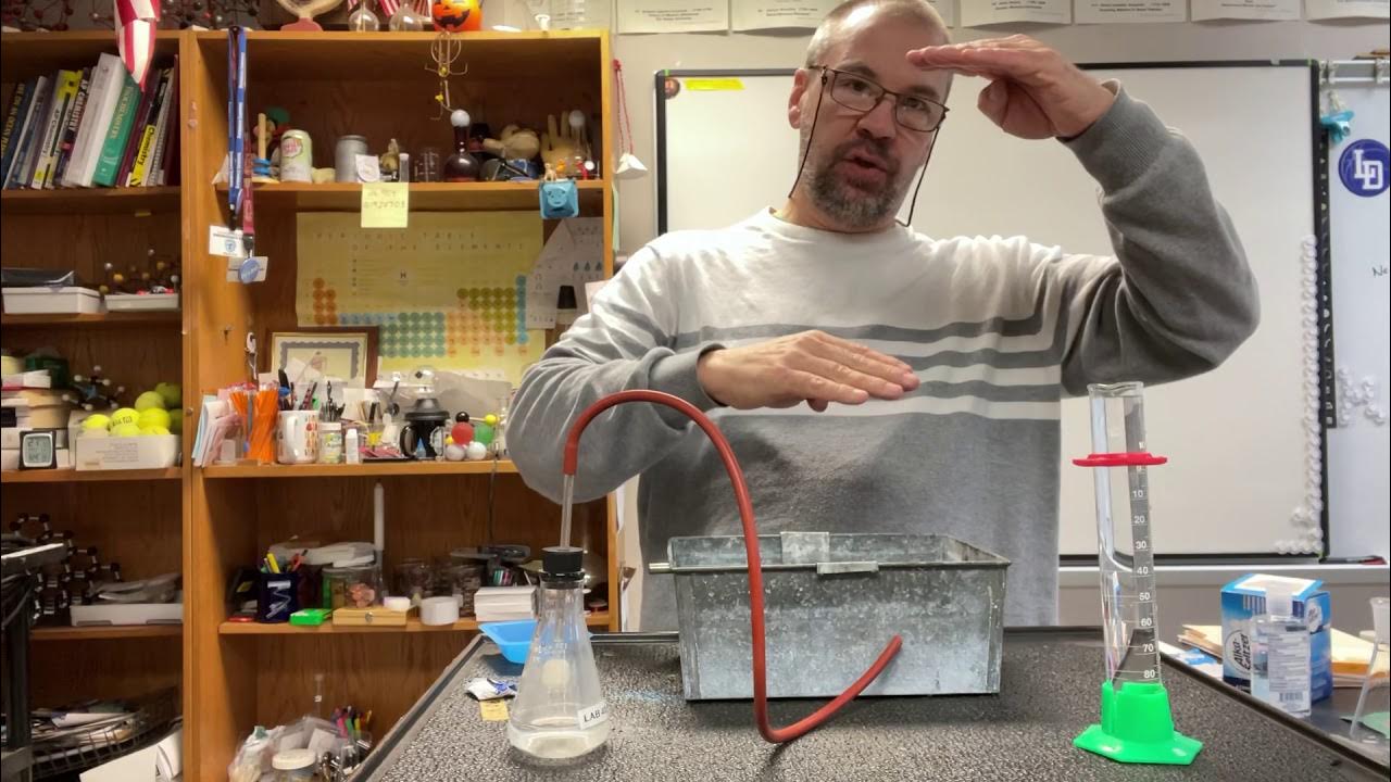 Lab density of carbon dioxide - YouTube