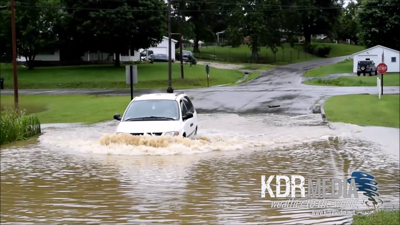 06-23-17 Drue Bernardi Minor Flash Flooding Elizabethtown, KY - YouTube