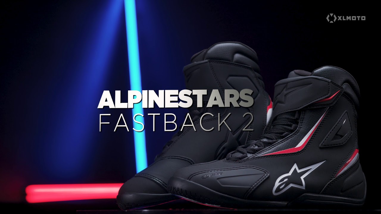 Alpinestars Fastback 2 MC Shoes - YouTube