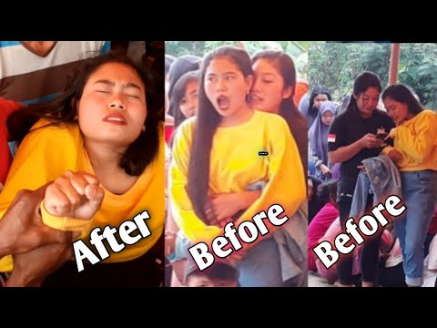 Proses penyembuhan cewek cantik kesurupan || Gak tahan liat cewek nangis. pawang jitu. (cewek ndadi)