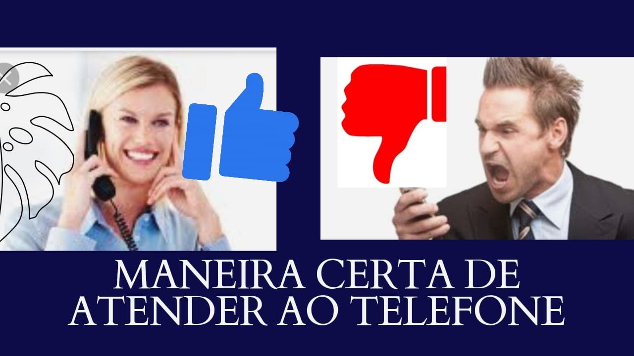 Maneira Correta de Atender ao Telefone na Empresa/ Bê a Ba do ...