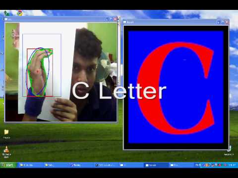 Real Time Sign Language Recognition system for ASL.wmv - YouTube
