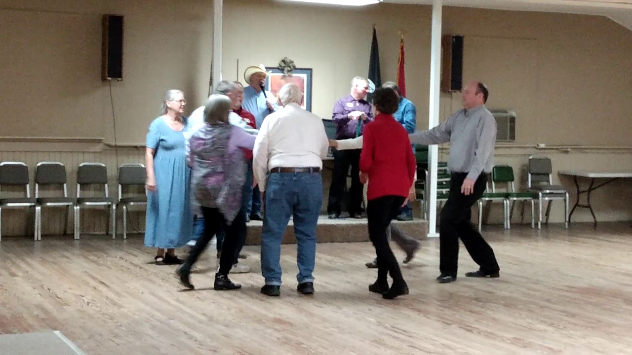 Three crazy square dance caller's - YouTube