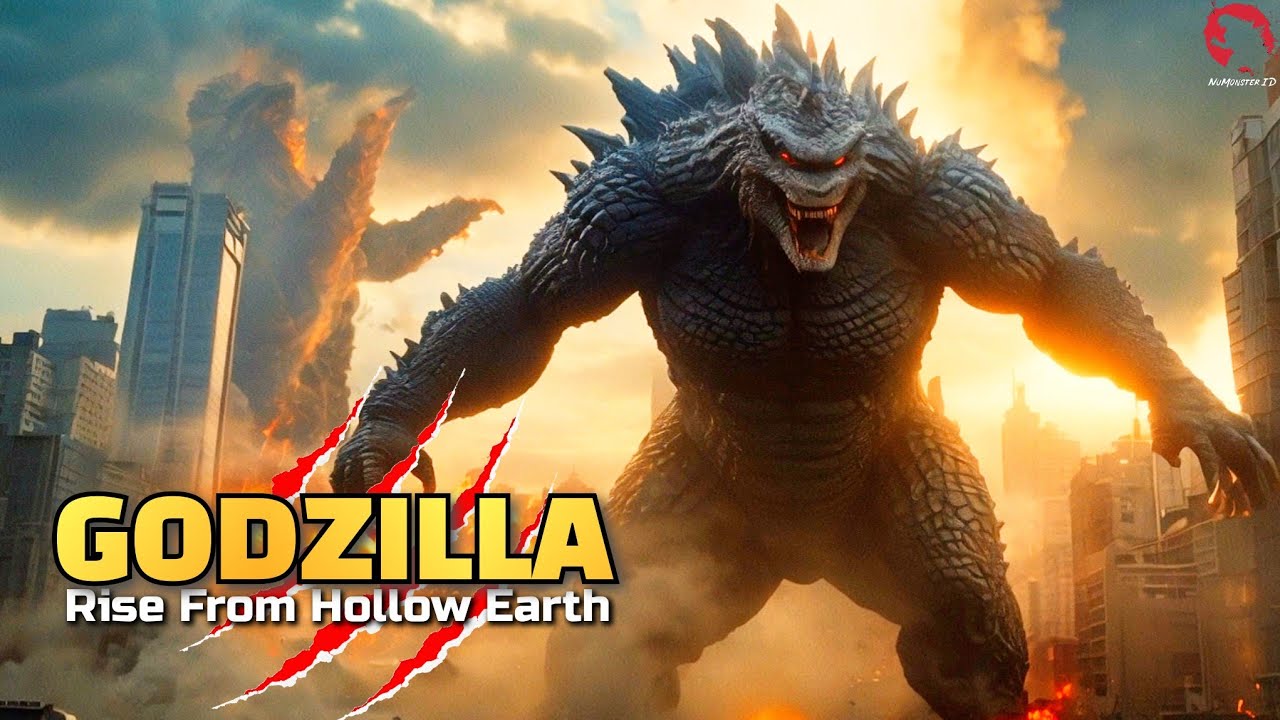 Bikin Cerita Pakai AI | GODZILLA: RISE FROM HOLLOW EARTH - YouTube