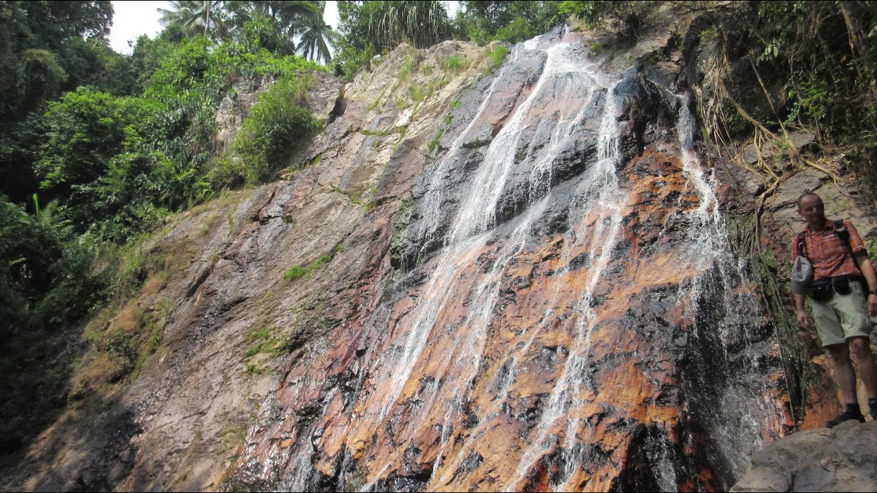Thailand Koh Samui Namuang Wasserfall Namuang Waterfall Na Muang ...