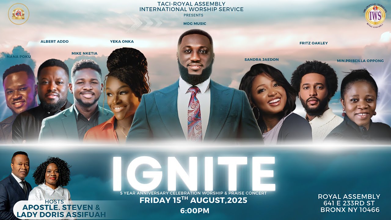 IGNITE 2025 - A NIGHT OF PRAISE & WORSHIP - YouTube