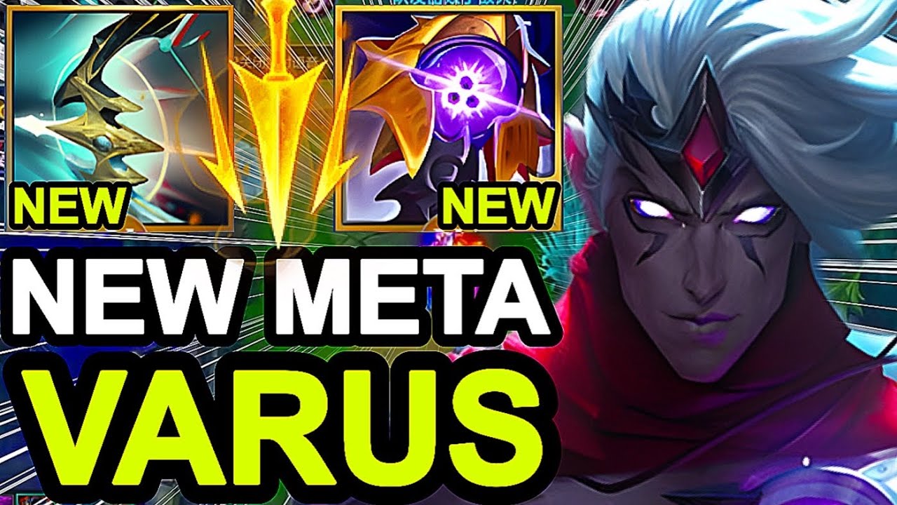 Wild Rift China Varus ADC - New Attack Speed Terminus Varus Build Runes ...