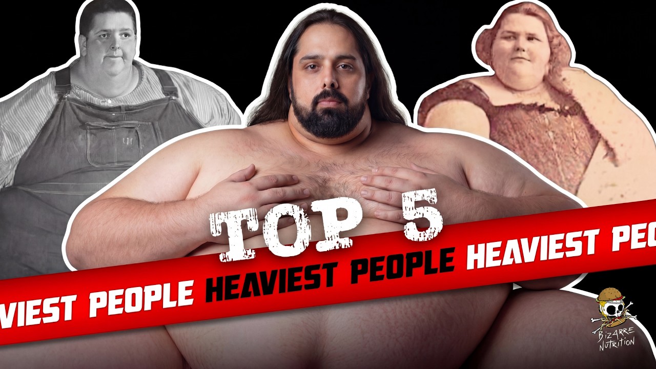 Top 5 Heaviest People Ever: World Records & True Stories - YouTube
