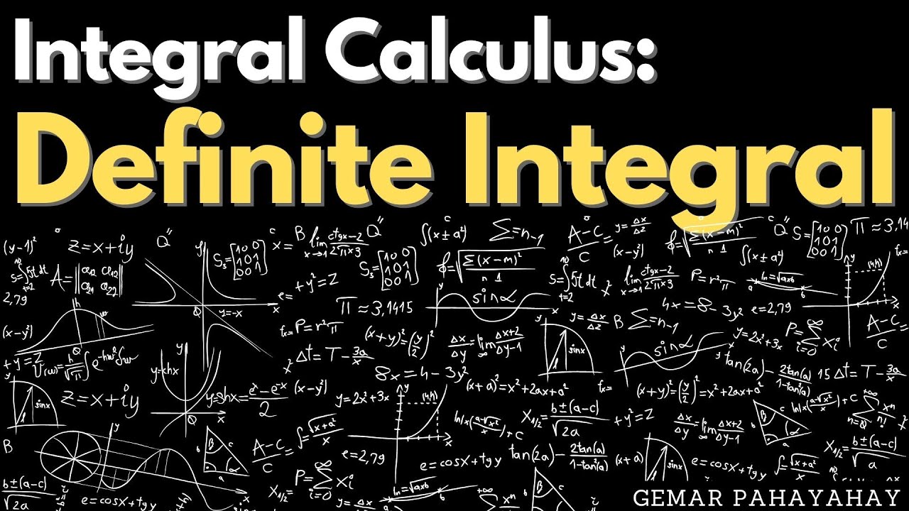Integral Calculus: Definite Integral - YouTube