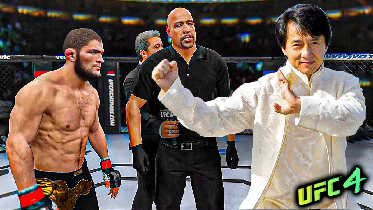 Khabib Nurmagomedov vs. Jackie Chan (EA sports UFC 4) - YouTube