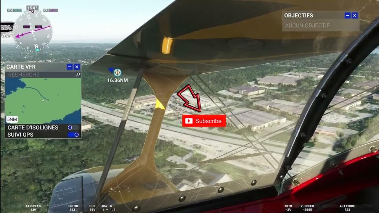 flight simulator ont va a Montreal en Canada. trop bien fait le jeux ...