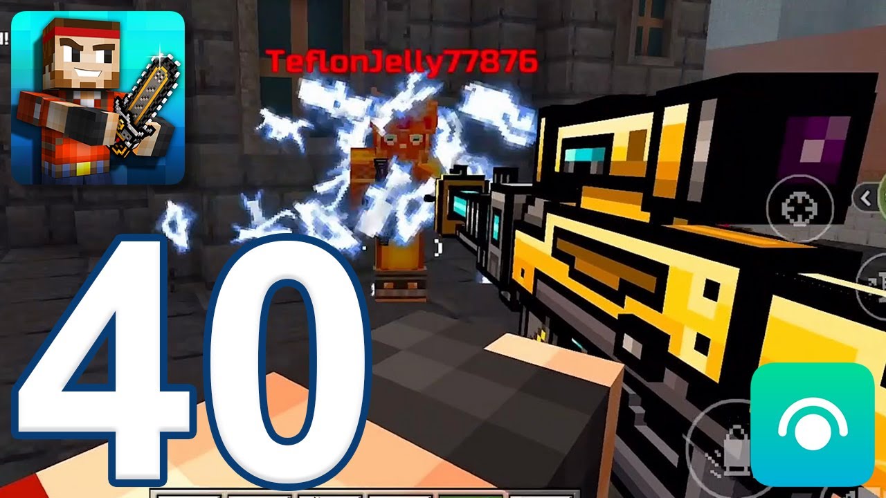 Pixel Gun 3D - Gameplay Walkthrough Part 40 - Electro Blast Rifle (iOS ...