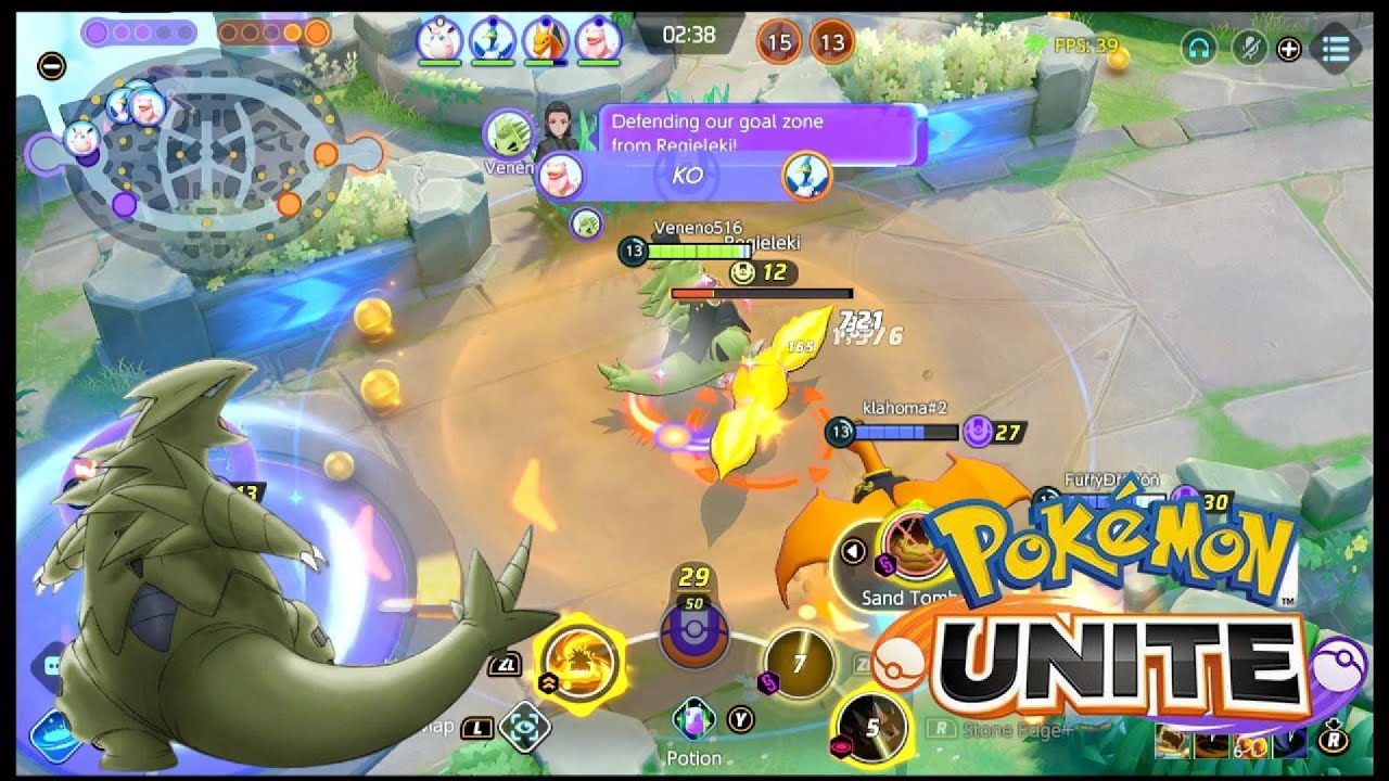 TTAR BUFF!! #pokemon #tyranitar #pokemonunite #Iamnumber5 - YouTube