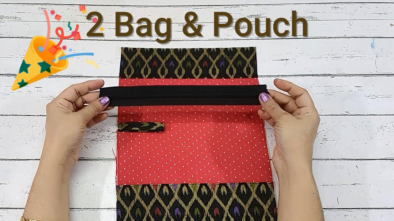 2 Quick and Easy Useful Bag and Pouch | Carry Everywhere You Go With ...