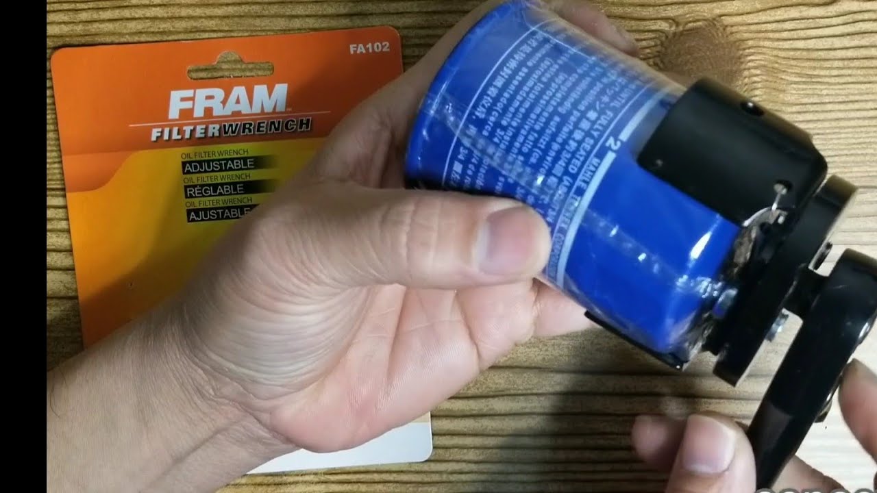 Fram Filter Wrench for Oil Change - YouTube