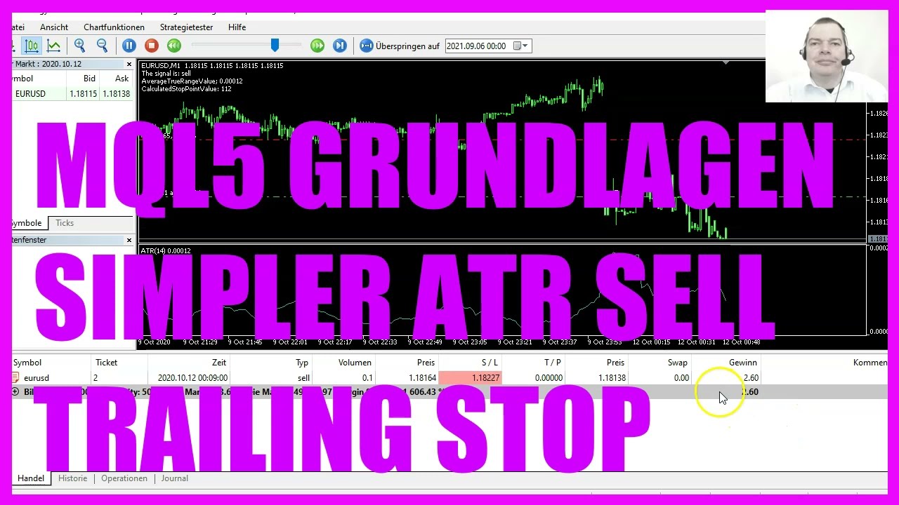 MQL5 TUTORIAL GRUNDLAGEN - 125 SIMPLER ATR SELL TRAILING STOP - YouTube MQL5 TUTORIAL GRUNDLAGEN - 125 SIMPLER ATR SELL TRAILING STOP - YouTube