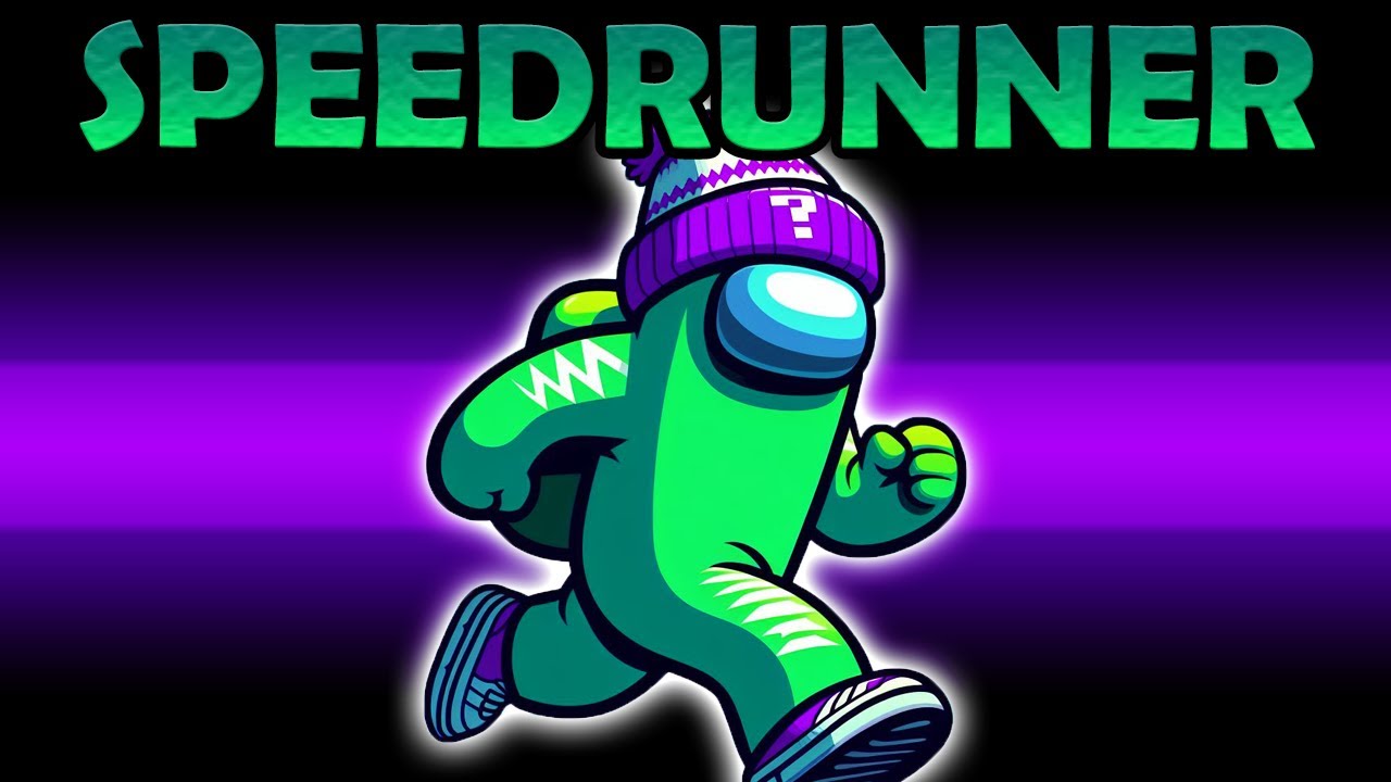 Virei o SPEEDRUNNER e CORRO CONTRA O TEMPO no Among Us Mod - YouTube