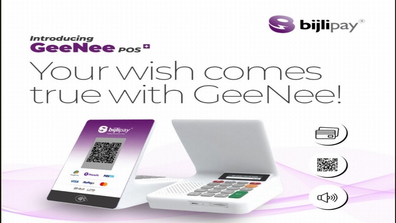 GeeNee POS+ || One Device For Debit/Credit Cards, Dynamic & Static UPI ...