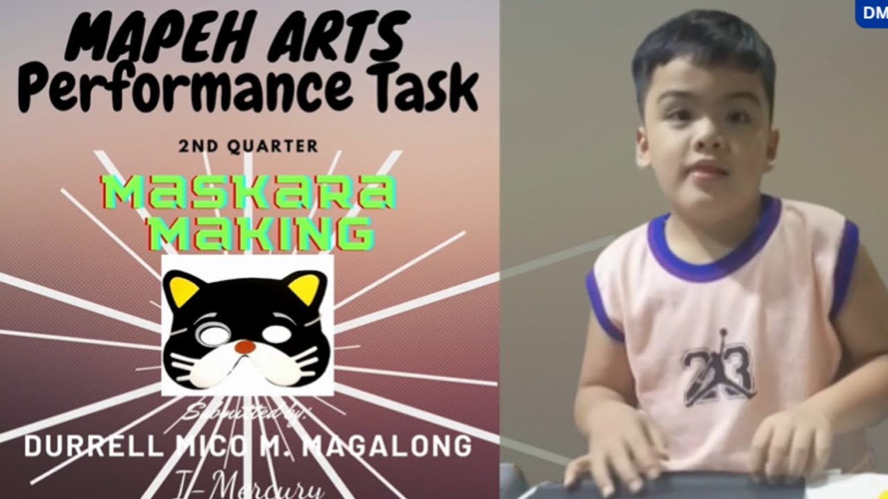 mapeh arts performance task - YouTube