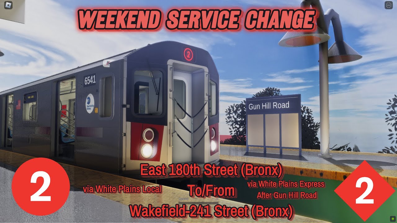 MTA NYCT R142 (2)/[2x] Shuttle 241 Street To/From East 180th Street ...