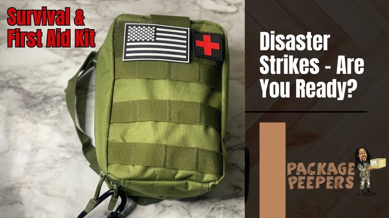 SHTF Survival & First Aid Kit from Amazon - YouTube