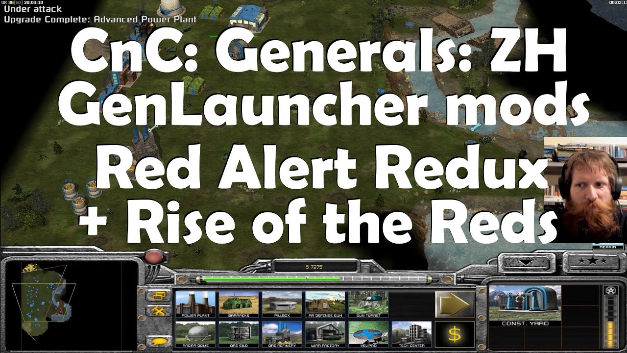 Command & Conquer: Generals Zero Hour - mods with GenLauncher - Red ...