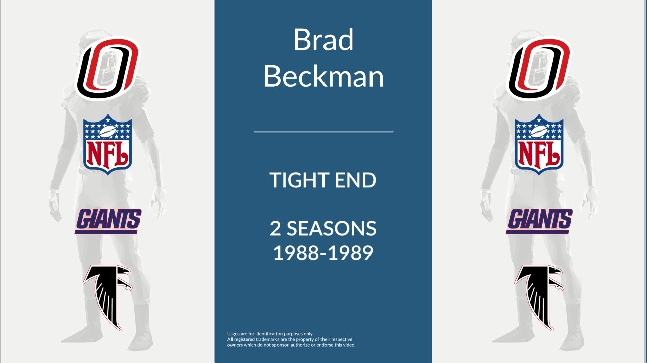 Brad Beckman: Football Tight End - YouTube