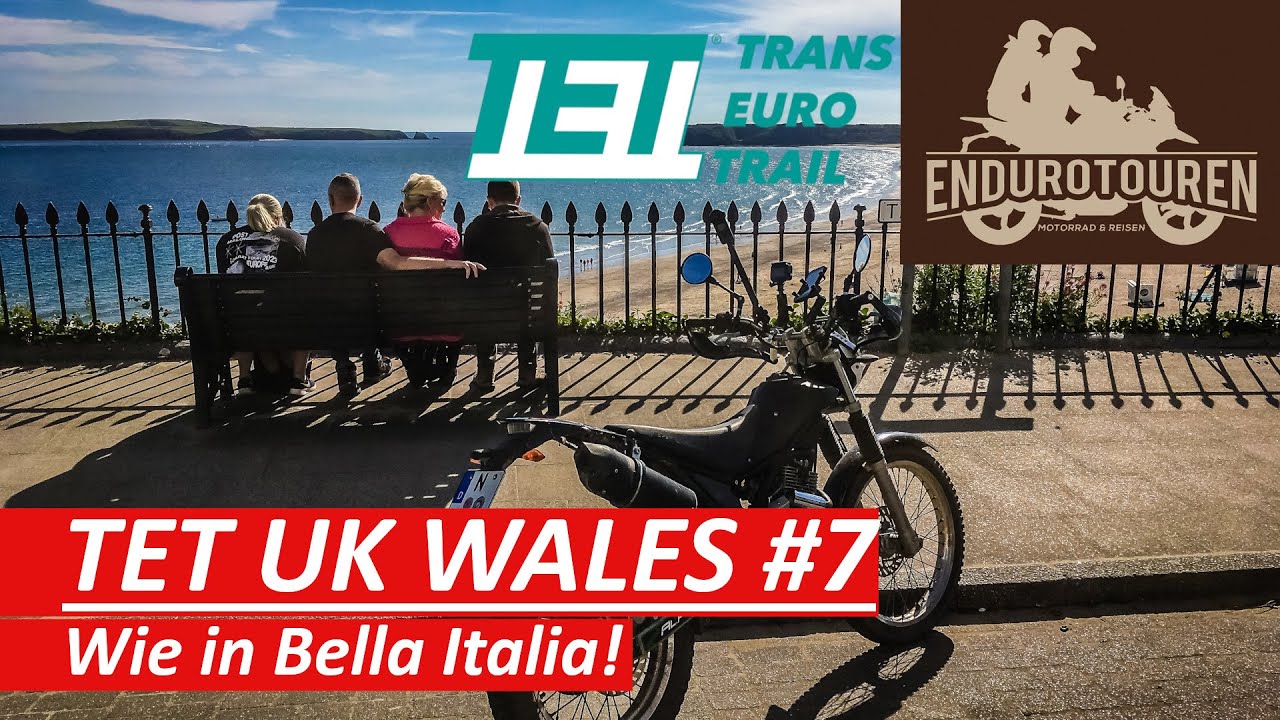 TET UK Wales | Endurowandern | Italien-Flair in Tenby | Beta Alp 200 ...