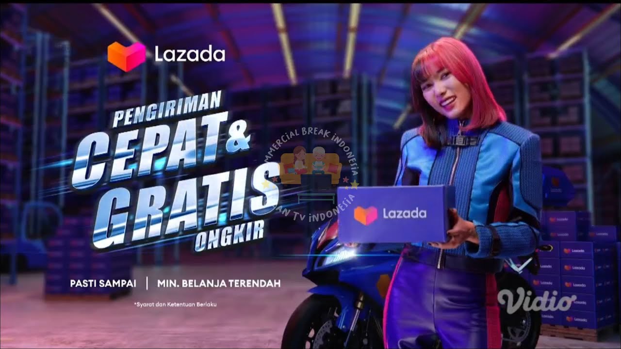 IKLAN LAZADA PENGIRIMAN CEPAT & GRATIS ONGKIR • 5s (2022) # ...
