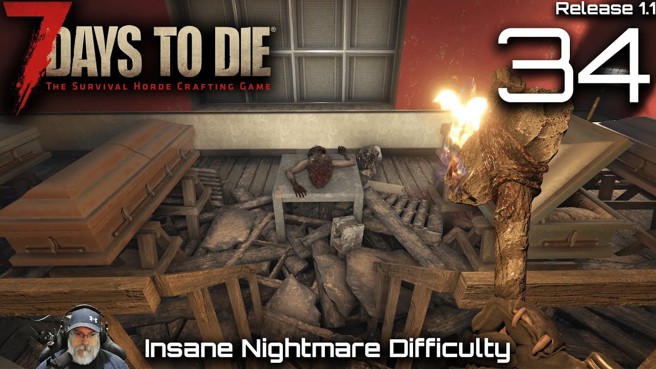 7 Days to Die Insane Nightmare | E34 Psycho - Zombie Style - YouTube