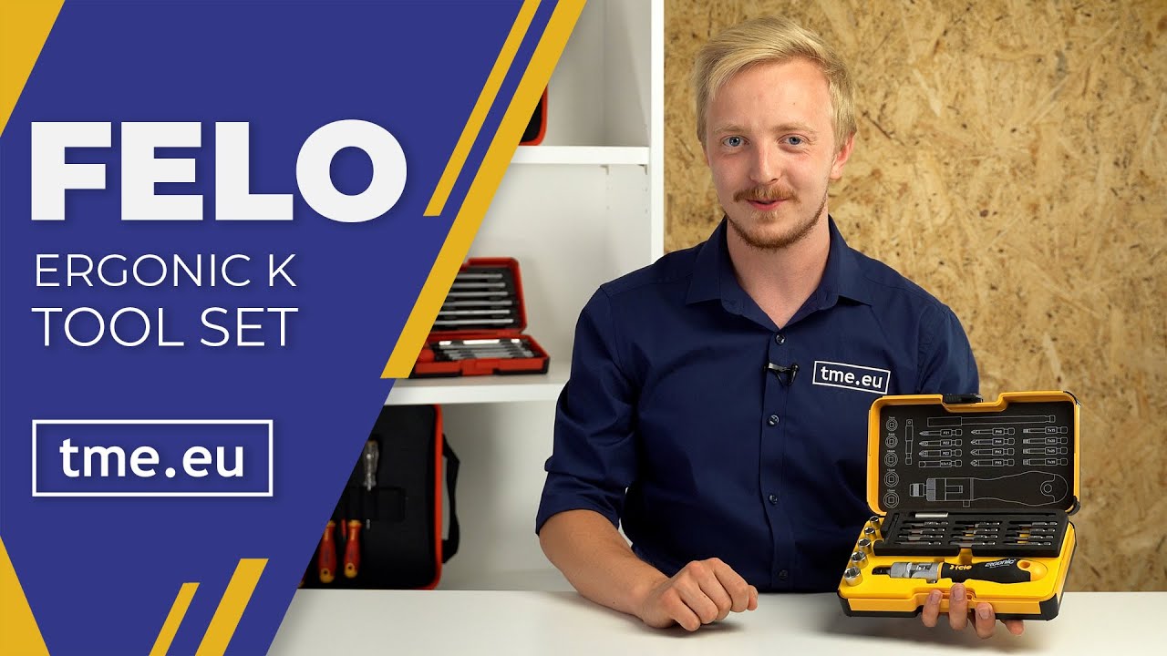 Fast, Strong and Versatile - Felo Ergonic K Ratcheting Screwdriver Set ...