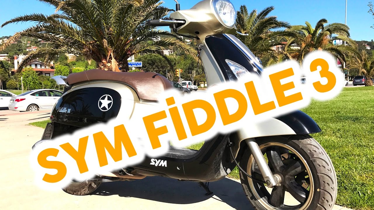 SYM Fiddle 3 İnceleme | Başlangıç İçin Güzel Scooter - YouTube
