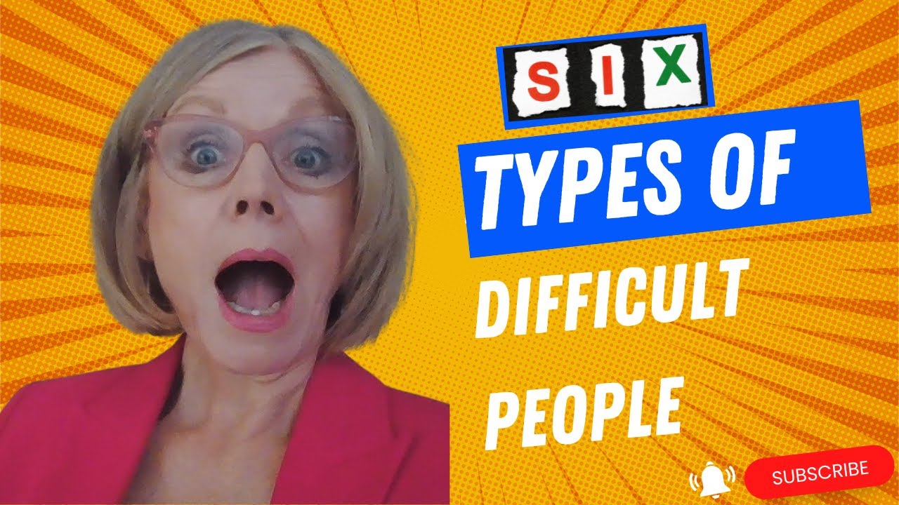 6 types of difficult people you meet at work. - YouTube