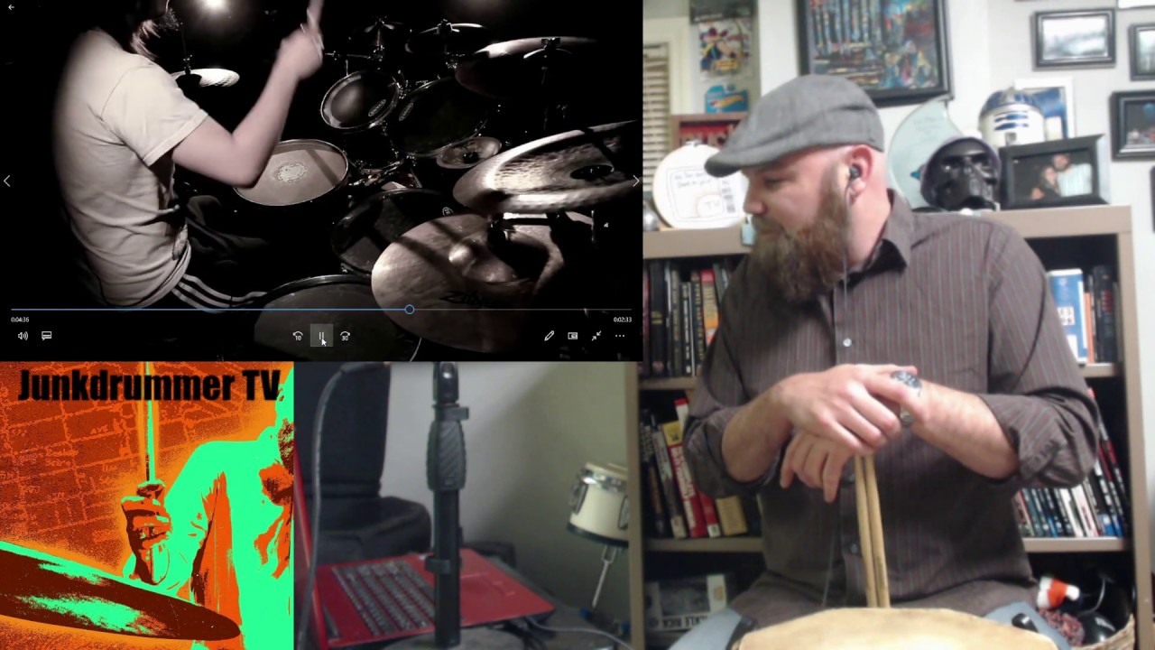 Drum Teacher Reacts to Aaron Kitcher - Infant Annihilator - C%$&crusher ...