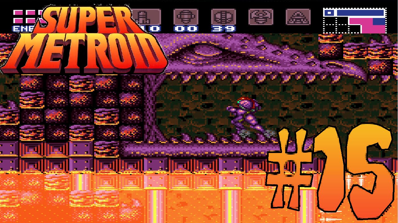 Super Metroid | Part 15 - "Enter Lower Norfair" - YouTube