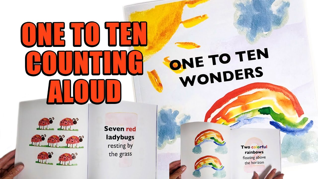 One to Ten Counting Book Read Out Loud - YouTube