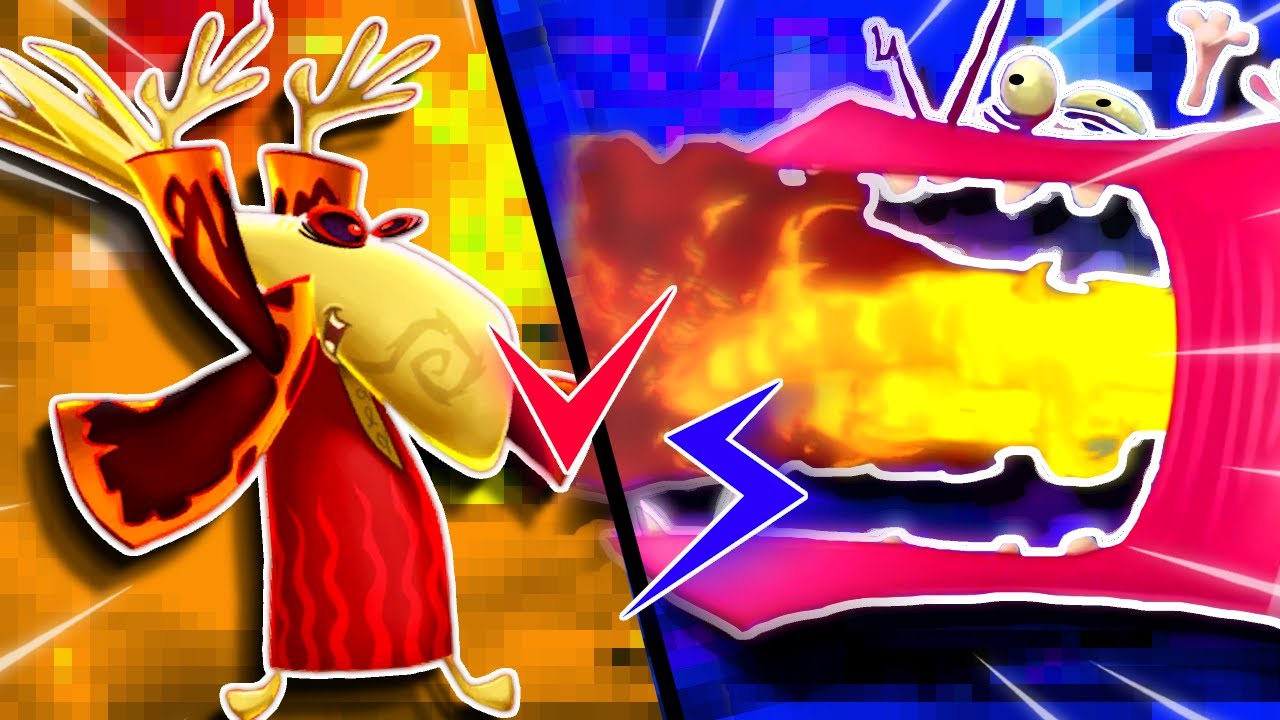 The Teensie Vs El Stomacho! | Rayman Origins | Part 7 - YouTube