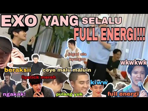 EXO KALO LAGI KELEBIHAN ENERGI - EXO Funny Moments