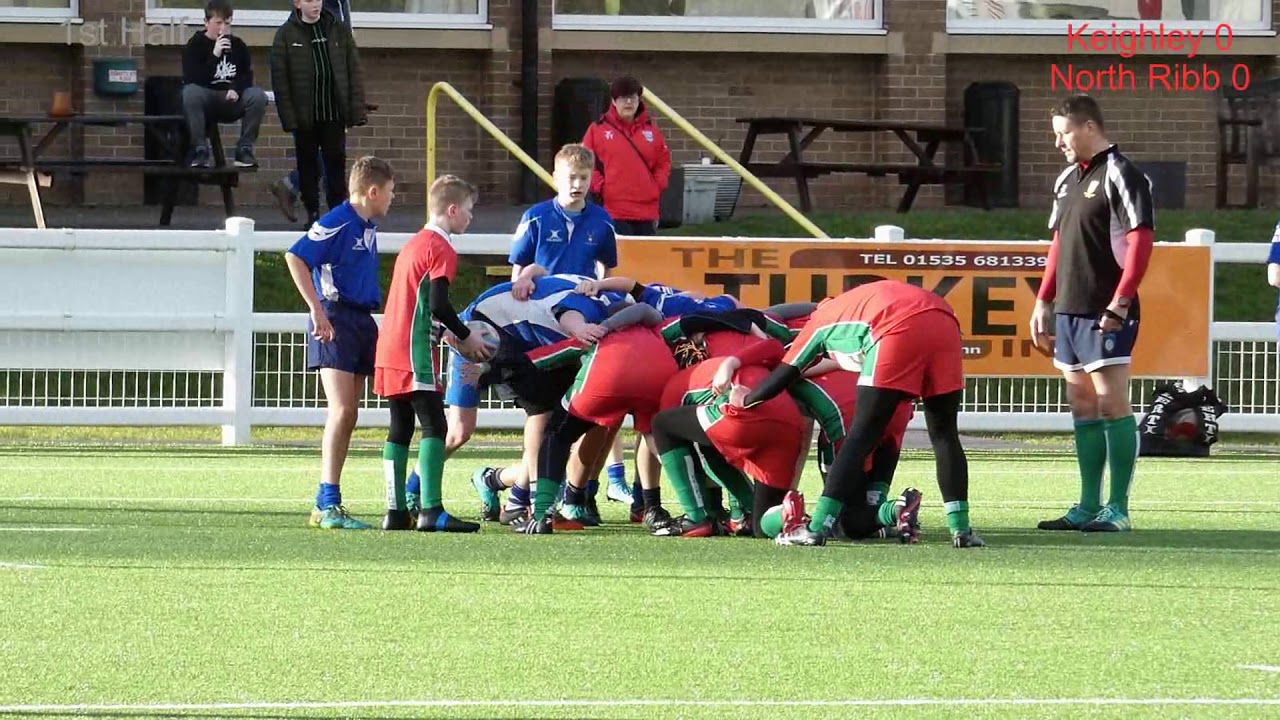 Keighley RUFC vs North Ribb U14s - 1st Half - 12.01.2020 - YouTube