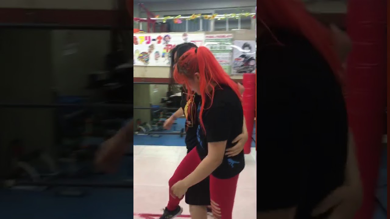 2019.9.4 PURE PRINCESS AKARI選手(PURE-J)練習風景と参戦コメント - YouTube