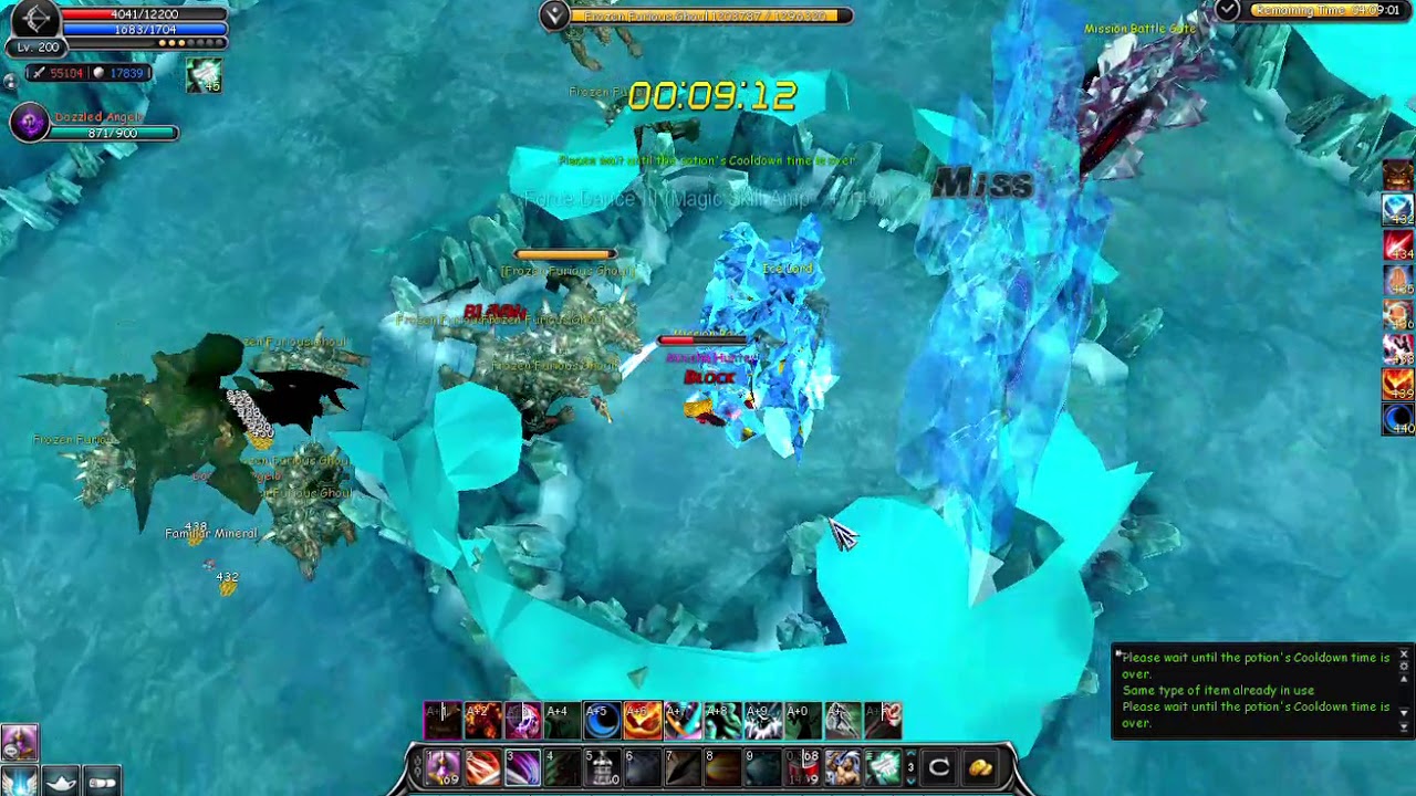 Cabal Dungeon Frozen Coliseum - YouTube
